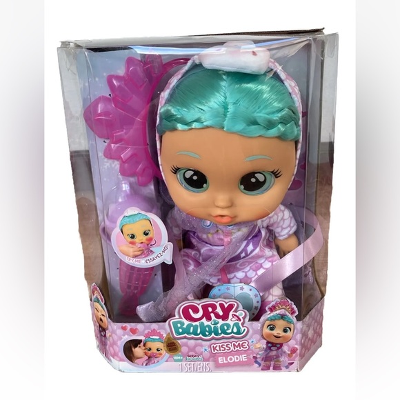 Cry Babies | Toys | Cry Babies Kiss Me Princess Elodie 2 Baby Doll ...